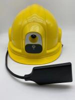 China Temperature Helmet Measuring Android System 4G Video Helmet With Camera for sale