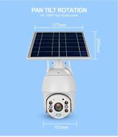 China Outdoor Full Color Night Vision Auto Motion Detection 2MP Wireless Wifi 4G Sim Card Solar Battery CCTV 1080P HD Camera for sale
