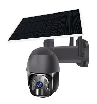 China 4G PIR Detection Outdoor PTZ Security Camera High Definition 8W for sale
