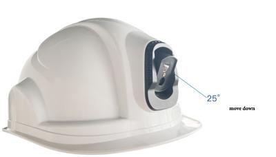 China Hard Hat Safety Helmet Camera 4G GPS Wifi Two Way Intercom Live Stream for sale