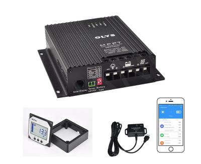 China 99.8% Efficiency MPPT Solar Charge Controller 12V 24V 40A With Load Output Function for sale