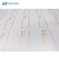 China Wisecard LF/HF/UHF Chip Rfid Prelam Inlay for Producing EMV Smart Card for sale