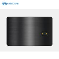 China WCT Metal RFID NFC Chip Business Cards Customized Logo Fast Reading NFC Metal Card 144 Bytes for sale