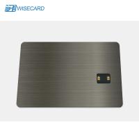 China 2023 Smart Metal Loyalty Credit Card Metal RFID NFC Chip Business Cards for sale