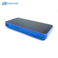 China Customized Logo Fast reading Metal RFID NFC Chip Business cards mini  handheld smart payment pos terminal for sale