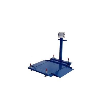 China High Stability Floor Scale LPLC Intelligent Platform Scales 3000kg For Workshops for sale