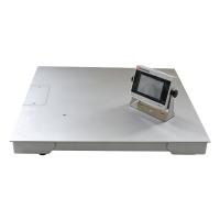 China Factory Production Floor Scale 1500kg Stainless Steel Platform Weighing Scale 1000kg for sale