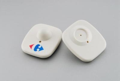 China Black / Customized 8.2 Mhz Hard Tag , Mini Hard Tag 48 * 42 Mm for sale
