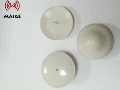 China Shopping Mall EAS RF Hard Tag , X40 Round Security Tag 2 Year Warranty for sale