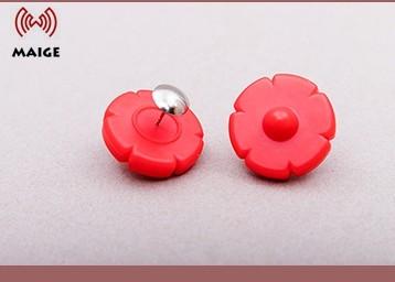 China EAS Security Beautiful sunflower RF Hard Tag for Garment Stores for sale