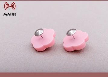 China EAS sun flower hard tag RF 8.2MHz anti-theft for clothing retail for sale