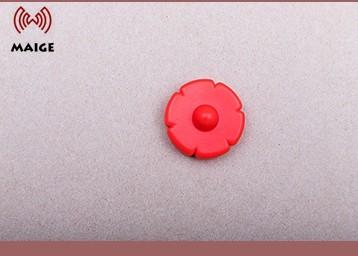 China 8.2MHz RF EAS anti- theft system sun flower hard tag for supermarket security for sale