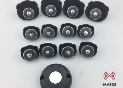 China Plastic Hard Tag Transparent Dome Head Pins Groove Or Smooth Nail Surface for sale