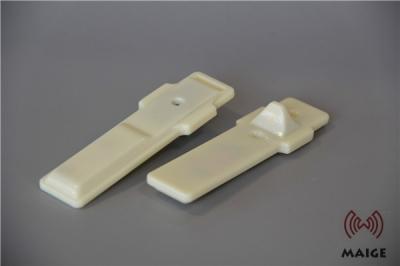 China Beige AM Hard Tags , 58khz Security Tags Wear Resistant Easy Installation for sale