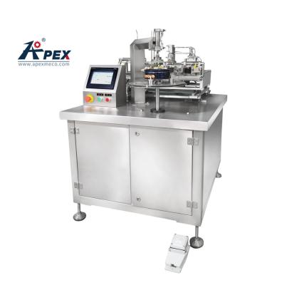 China Semi-Automatic Can Sealing Machine 110V 60Hz for 2-5 Inch Diameter Cans for sale
