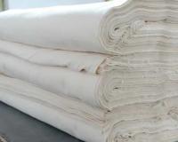 China Greige Fabric 58/60 Inch 1000 Yards MOQ Unbleached Cotton Dobby Textile for Garment for sale