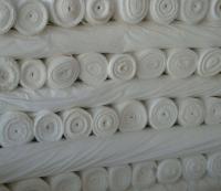 China Greige Fabric 58/60 Inch 1000 Yards MOQ Unbleached Cotton Dobby Textile for Garment for sale