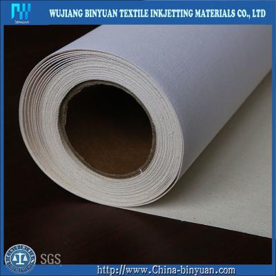 China 100% Cotton Matt Inkjet Art Canvas 320gsm 590um for Pigment Eco-Solvent UV Printing for sale
