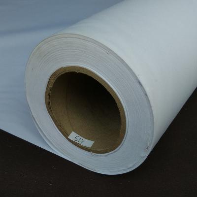 China BY-S17 300D Polyester Light Box Fabric Coated Canvas 370gsm 50M Roll for UV Inkjet Printing for sale