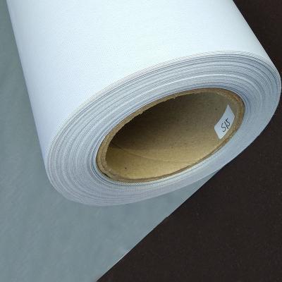 China BINYUAN BY-S15 Eco Solvent Canvas 220gsm Glossy Polyester Fabric for Inkjet Printing 24-122 inch for sale