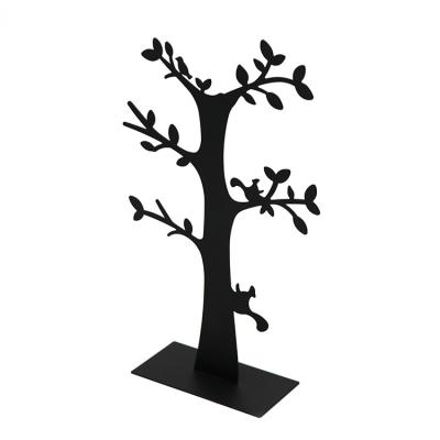 China Decorative Metal Tree Jewelry Display 12 X 5 X 20 Cm Size Tabletop Type for sale