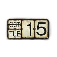 China Shabby Chic Modern Custom Metal House Number Signs , Decorative Metal Signs Plaques for sale
