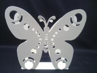 China Eco Friendly Black Metal Napkin Holder Creative Design For Coffee Shops / Office for sale