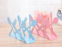 China Portable Metal Napkin Holder 13.5 X 4 X 9.5 Cm Powder Coated Technique for sale