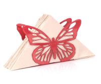 China Restaurant Unique Napkin Holder For Dining Table Butterfly Shaped MD0011N for sale