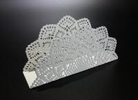 China Durable Personalized Napkin Holder 15 X 4 X 7.5 Cm Powder Coated Technique for sale