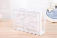 China Eco Friendly Restaurant Metal Napkin Holder , Paper Napkin Holder 15 X 4 X 10 Cm for sale