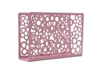 China Custom Paper Metal Napkin Holder , Metal Tissue Holder For Home Decor for sale