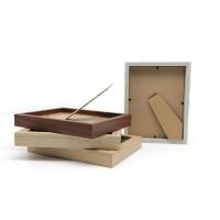 China Custom Simple Style Decorative Wooden Picture Frames Shadow Box Frame for sale