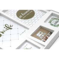 China Decorative Family Collage Photo Frames With Injection Molding Technique for sale