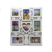 China Hotel / Wedding White Multi Photo Frames Customized Size ISO Approved for sale