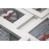 China Plastic Material Gallery Wall Picture Frames , Family Collage Frame for sale