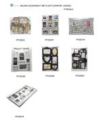China Durable White Collage Photo Frame 52.5 X 36 X 3.1 Cm For Home Decorative for sale
