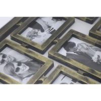 China Vintage Style Gallery Wall Photo Frames , Plastic Multi Picture Frames for sale