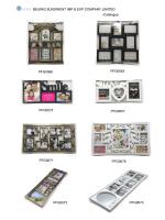 China Vintage Style Gallery Wall Photo Frames , Plastic Multi Picture Frames for sale