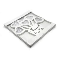 China Creative Multi Photo Picture Frames 43.5 X 41 X 1.8 Cm , Love Picture Frames for sale