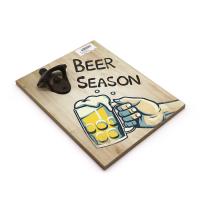 China Personalized Wall Hanging Bottle Opener 18 X 23 X 0.9 Cm Easy To Use for sale