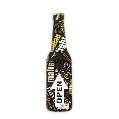 China Safety Wooden Wall Mounted Bottle Opener , Wall Mounted Beer Bottle Opener for sale