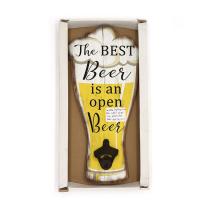 China Vintage Style Wooden Wall Hanging Bottle Opener , Wall Beer Bottle Opener for sale