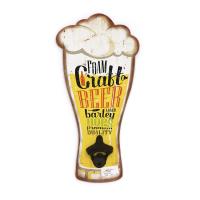 China Vintage Style Wooden Wall Hanging Bottle Opener , Wall Beer Bottle Opener for sale