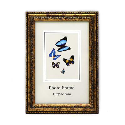 China European Style Antique Gold Picture Frames , 15 X 10 Photo Frame ODM / OEM for sale