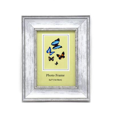 China Customized Size Decorative Plastic Picture Frames Moulding PS Photo Frame for sale