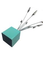 China Single And Multiple Memo Clips Photo Holders Electroplating Technique for sale