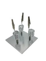 China Unique Styles Memo Clips Photo Holders 8x8x8 Cm With Name Card Stand for sale