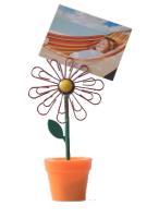 China Unique Styles Memo Clips Photo Holders 8x8x8 Cm With Name Card Stand for sale
