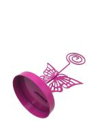 China Convenient Office Message Holder , Metal Photo Clip Stand Customized Color for sale